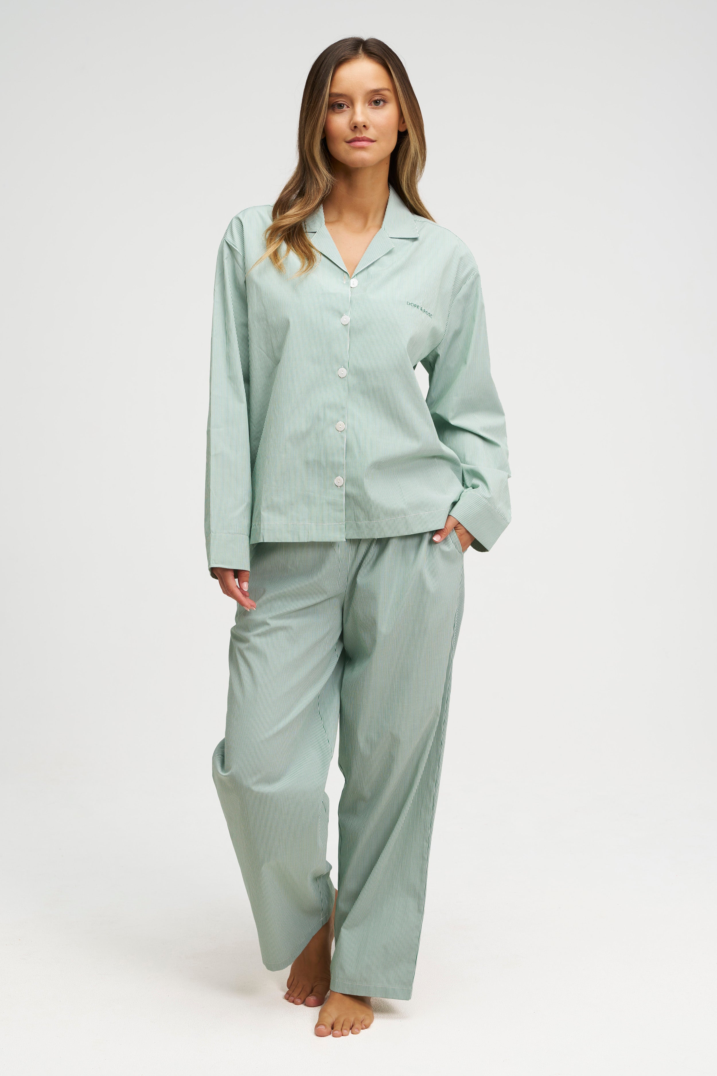 Long Premium Striped PJ Set – Dore & Rose